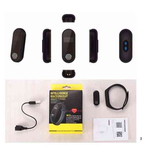 Buy M2 Fitness Smart Band Waterproof Bracelet Heart Rate Monitor - ido.lk