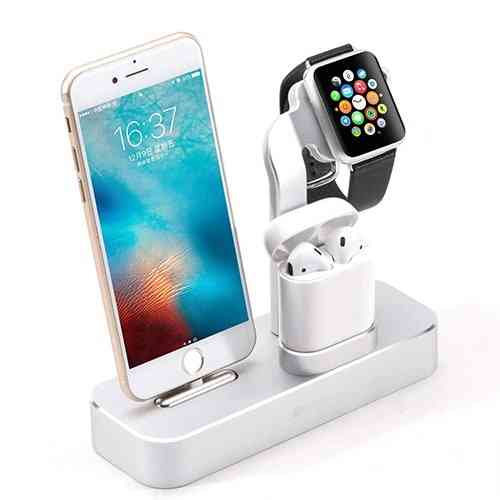COTEetCI Aluminum 3IN1 Charger Multifunction Charging Stand For iPhone ...