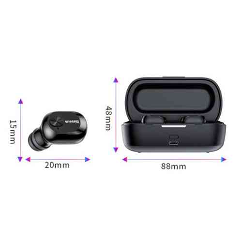 BASEUS Encok W01 TWS Wireless Bluetooth V5.0 Earphone - ido.lk