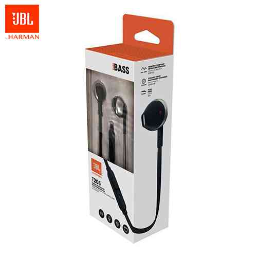 Buy Original JBL T205 Pure Bass Metal Earbud Headphone - ido.lk