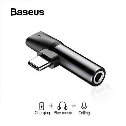 Baseus L41 USB Type C to C Audio Converter - ido.lk