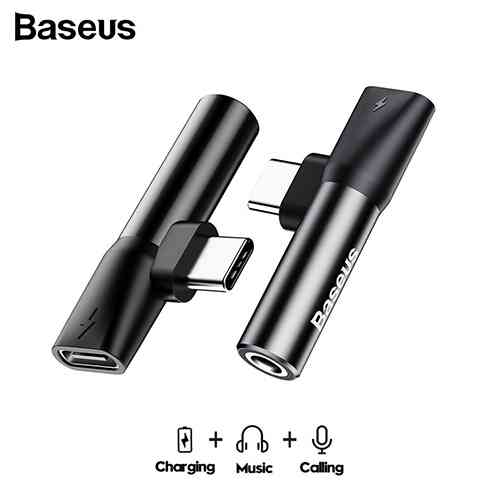 Baseus L41 USB Type C to C Audio Converter - ido.lk