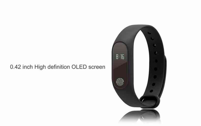 Buy M2 Fitness Smart Band Waterproof Bracelet Heart Rate Monitor - ido.lk