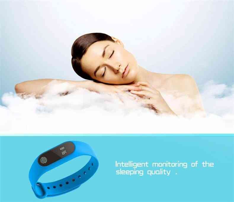 Buy M2 Fitness Smart Band Waterproof Bracelet Heart Rate Monitor - ido.lk