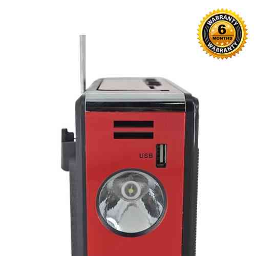 Den-b FM Radio/Music Player with LED Torch - ido.lk