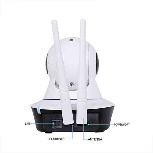 Wireless IP Camera 360° Rotating Night Vision Wifi Camera - ido.lk