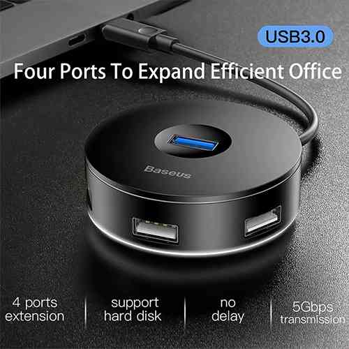 Baseus USB HUB C HUB to Multi USB 3.0 1M Sri Lanka 1# - ido.lk
