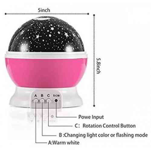 Star Master LED Rotating Night Light Sri Lanka #1 Price - ido.lk