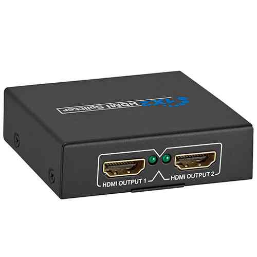 2 Port HDMI Splitter Full HD 1080P 4K 1 In 2 Out Splitter - ido.lk