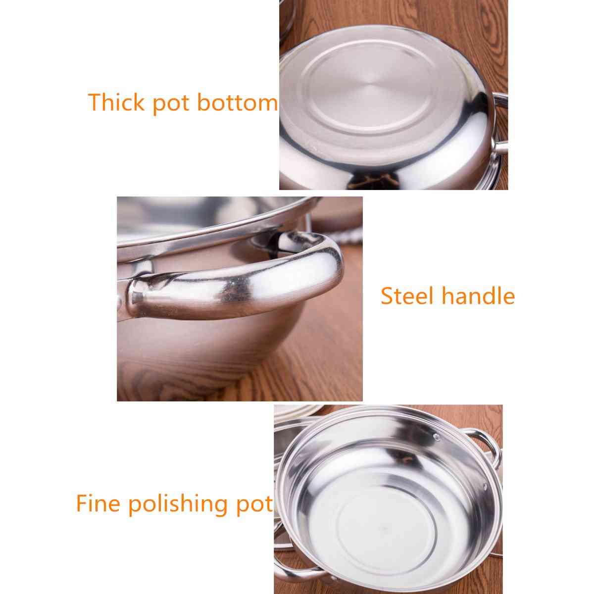 Multifunction Food Steamer Pot Steaming Cookware Kitchen Tool - ido.lk