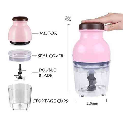 Electric Food Chopper Capsule Cutter Food Processor - ido.lk