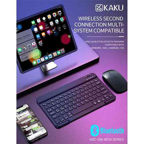 KaKu Bluetooth Mini Keyboard 10inch Smart Wireless Keyboard - ido.lk