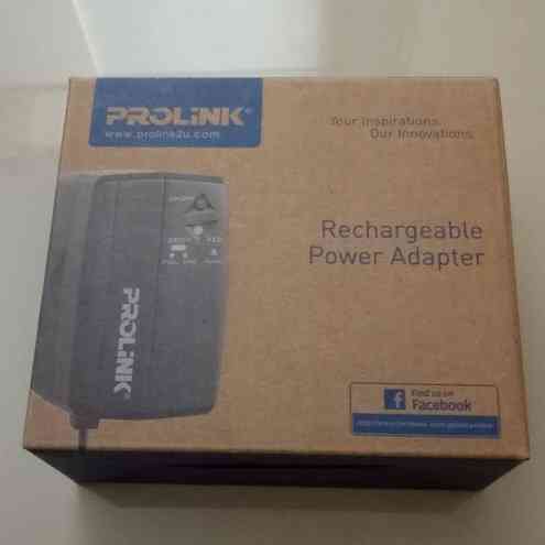 PROLINK Rechargeable Power Adapter 12V Mini UPS - ido.lk