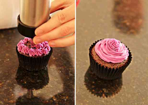 Cake Decorating Piping Gun Pastry Icing Steel Gun 4 Nozzle Tip - ido.lk