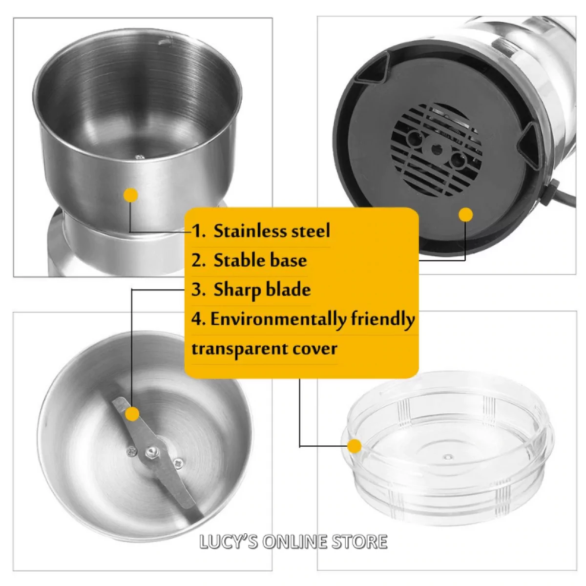 Nima Electric Grinder & Blender 150W - ido.lk