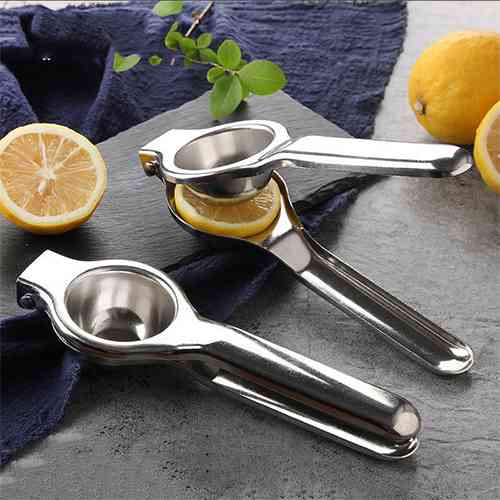 Steel Hand Lemon Squeezer Manual Fruit Juicer - ido.lk
