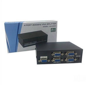4 Port VGA Switch VGA Video Switch for PC TV Monitor - ido.lk