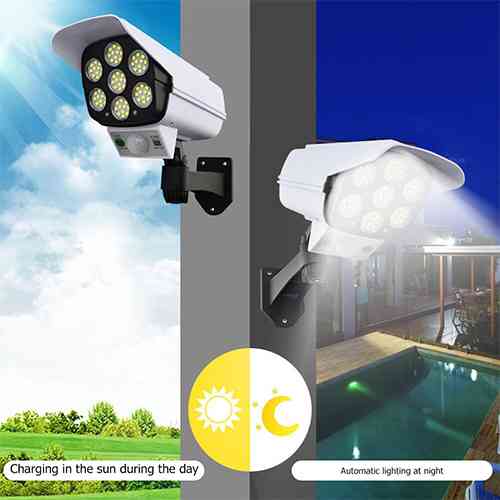 Outdoor Solar LED Light Sensor Street Lamp - ido.lk