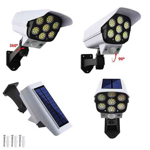 Outdoor Solar LED Light Sensor Street Lamp - ido.lk