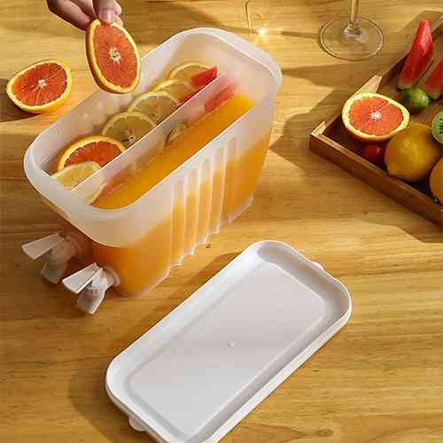 Juice Container Dispenser with Double Tap 3.5L - ido.lk