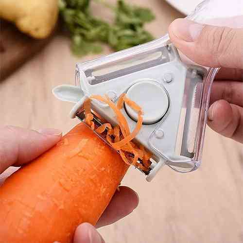 3 in 1 Durable Non-Slip Vegetable Peeler For Kitchen - ido.lk