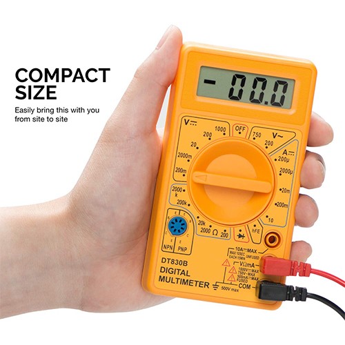 Digital Multimeter with BuzzerSquare Wave Output Tester - ido.lk