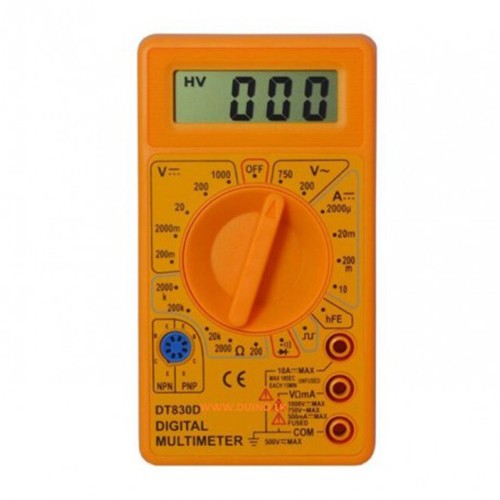 Digital Multimeter with BuzzerSquare Wave Output Tester - ido.lk
