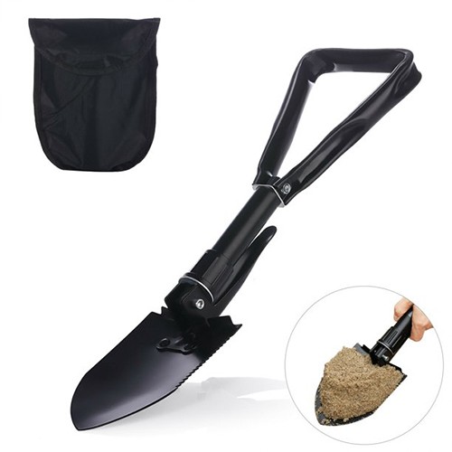 Portable Folding Camping Shovel Mini Foldable Shovel - ido.lk