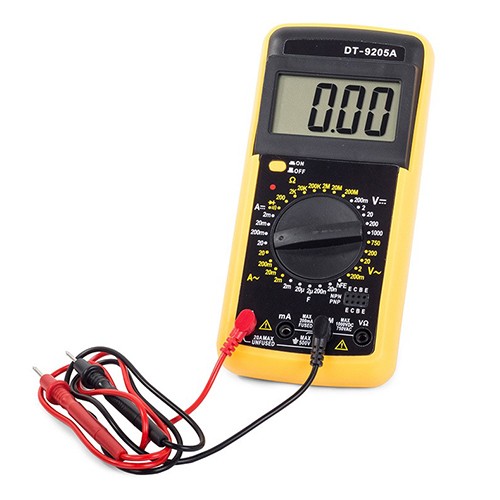 Digital Multimeter True RMS Voltmeter Transistor Tester - ido.lk