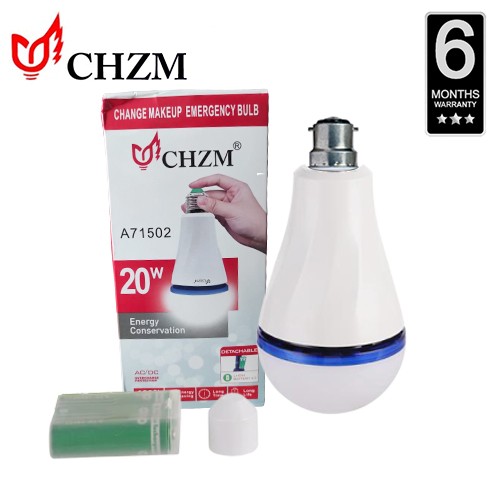 LED Rechargeable Emergency Bulb Pin Type - ido.lk