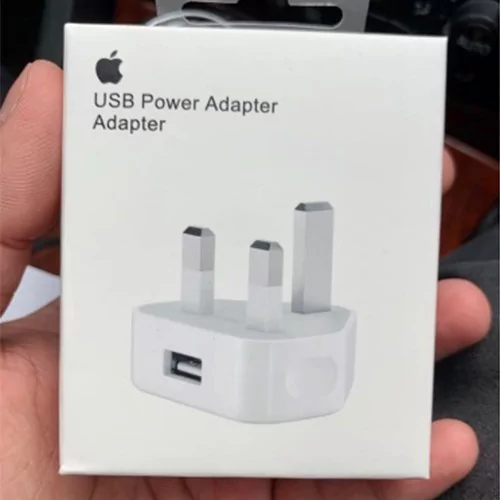 iPhone 5W USB Power Adapter UK plug - ido.lk