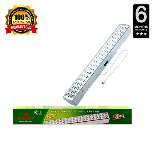 Bright 60 LED Rechargeable Emergency Light BR 9990L - ido.lk