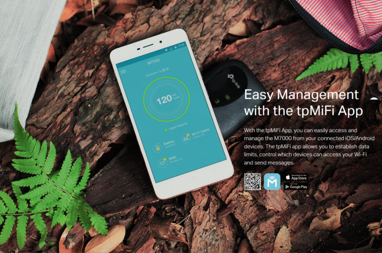 TP-Link 4G LTE Mobile Wi-Fi Router M7000 - ido.lk