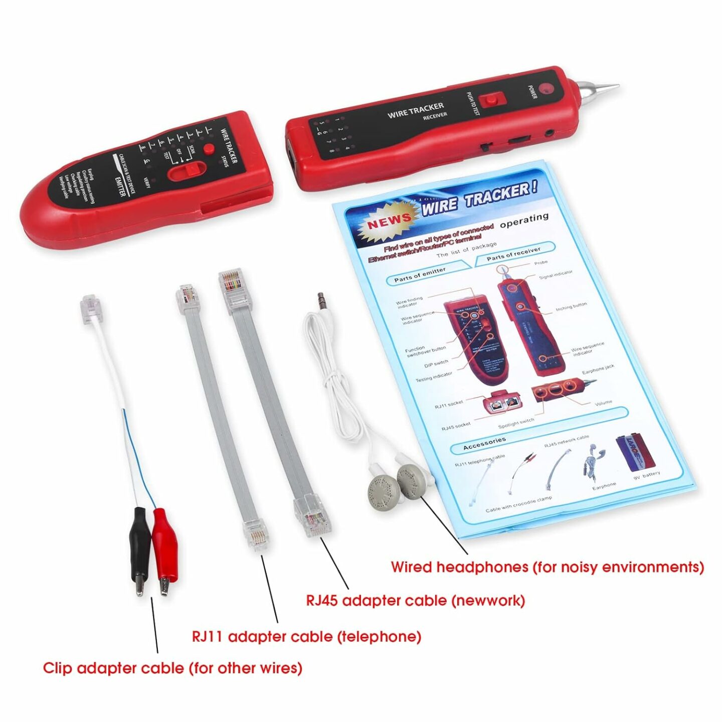 Wire Tracker Cable Tester Multipurpose Lines Testing Device Ido Lk