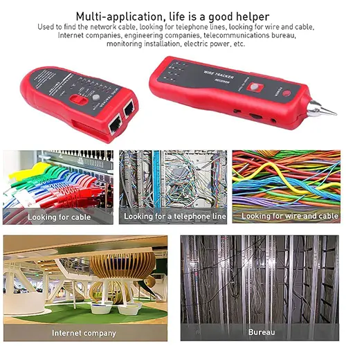 Wire Tracker Cable Tester Multipurpose Lines Testing Device - ido.lk
