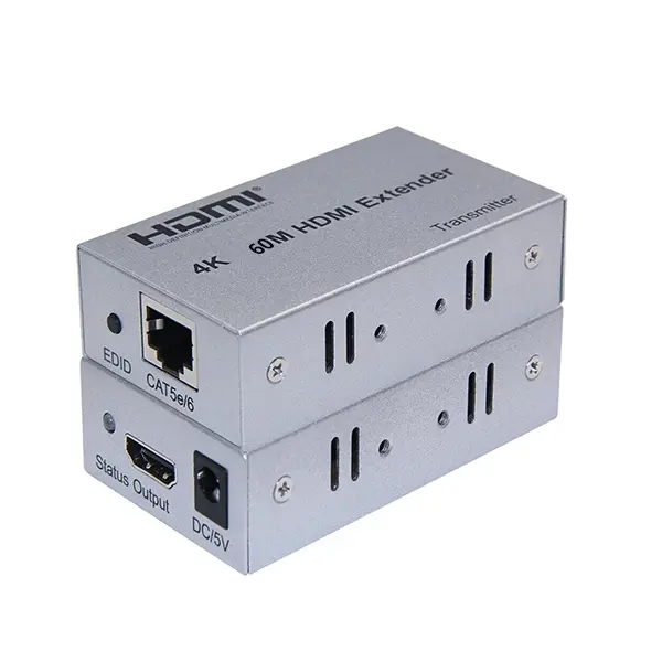 4K HDMI Extender 60M Over RJ45 LAN CAT6 Cable - ido.lk