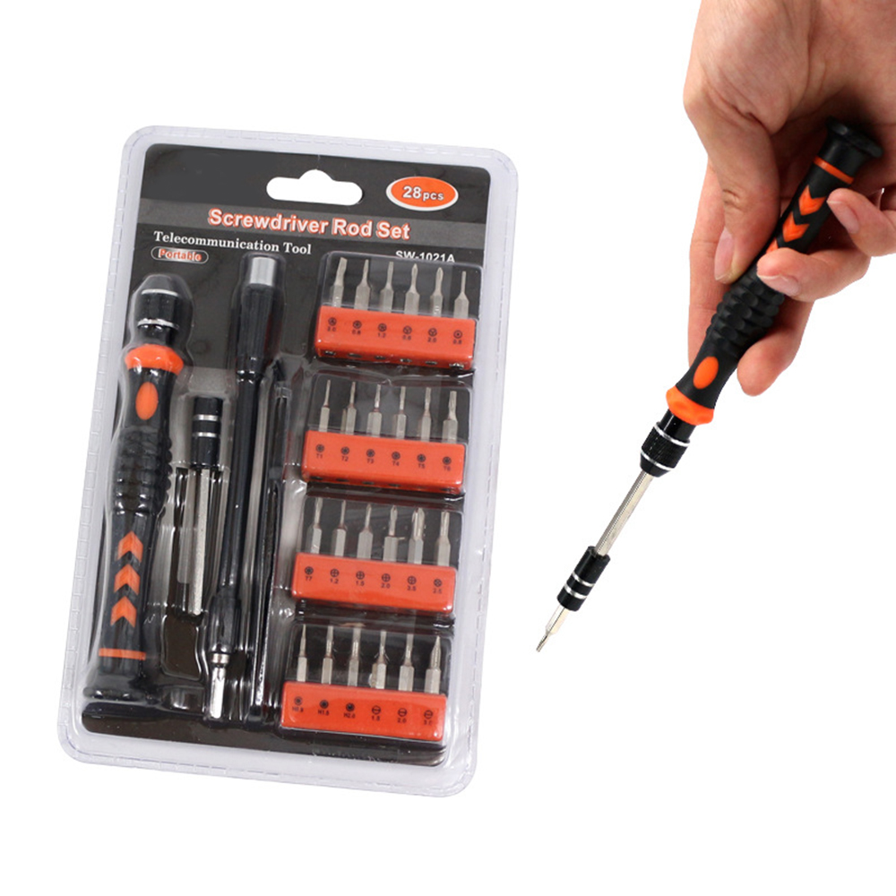 28 in 1 Multi-Function Screwdriver Bit Set Repair Tools - ido.lk