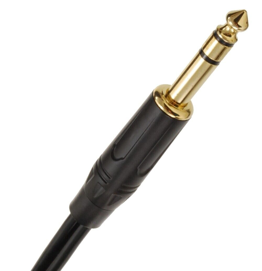 6.3mm TRS Stereo Male to 2 RCA Male Audio Cable - ido.lk