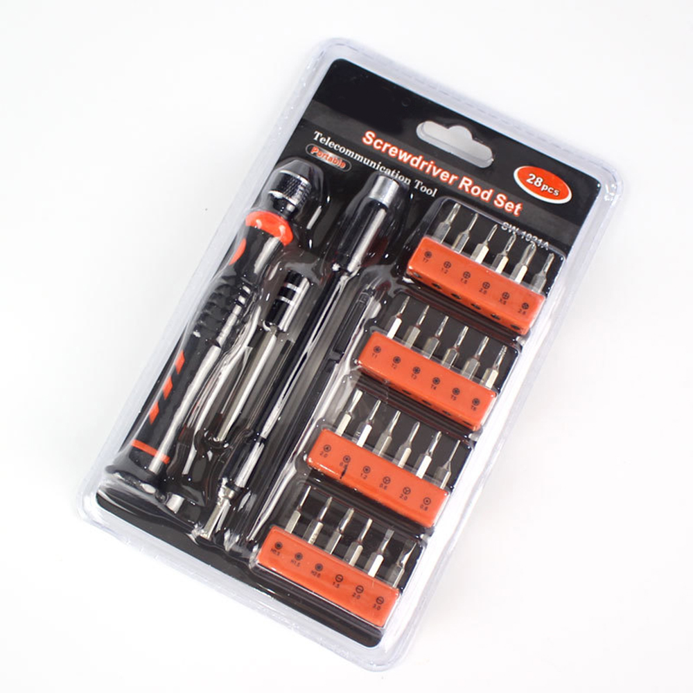 28 in 1 Multi-Function Screwdriver Bit Set Repair Tools - ido.lk