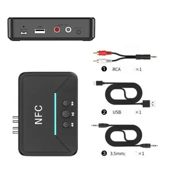 Bluetooth Audio Wireless Receiver NFC BT200 - ido.lk