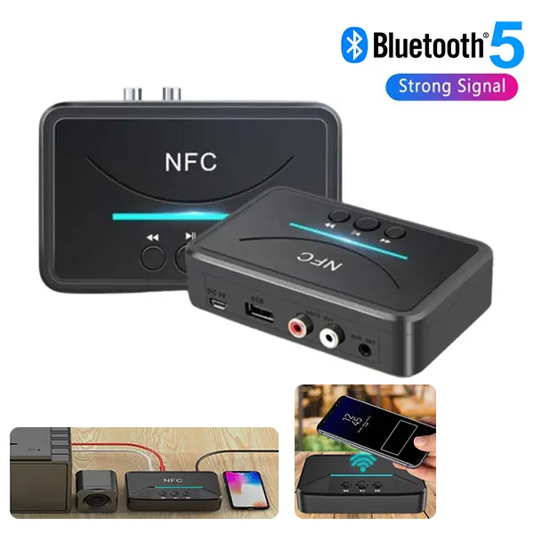 Bluetooth Audio Wireless Receiver NFC BT200 - ido.lk