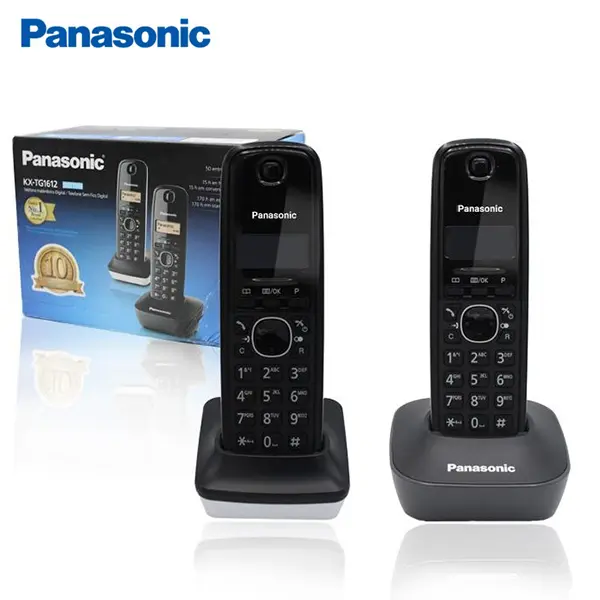 Dual Handsets Cordless Phone Panasonic KX-TG1612 - ido.lk