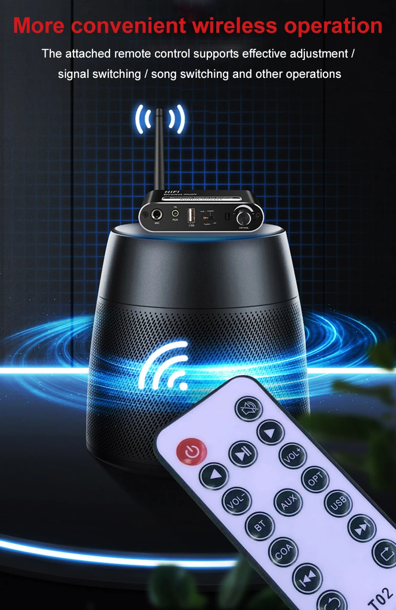 Multifunctional Wireless Bluetooth 5.1 Audio Receiver - ido.lk