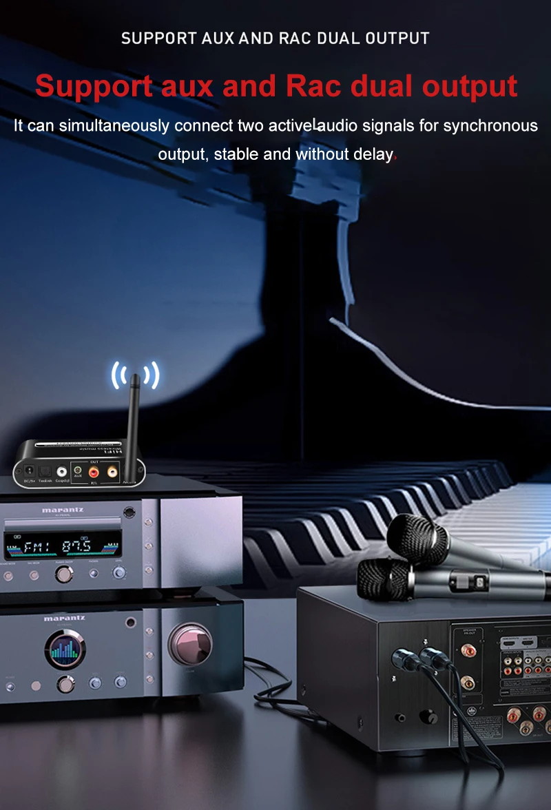 Multifunctional Wireless Bluetooth 5.1 Audio Receiver - ido.lk