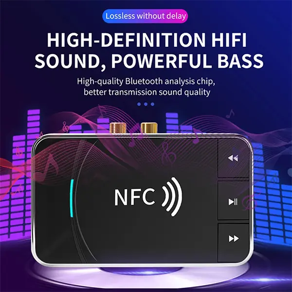 T39 NFC Bluetooth Receiver Transmitter 2 in 1 Device - ido.lk