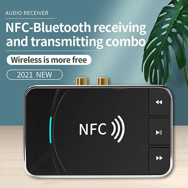 T39 NFC Bluetooth Receiver Transmitter 2 in 1 Device - ido.lk