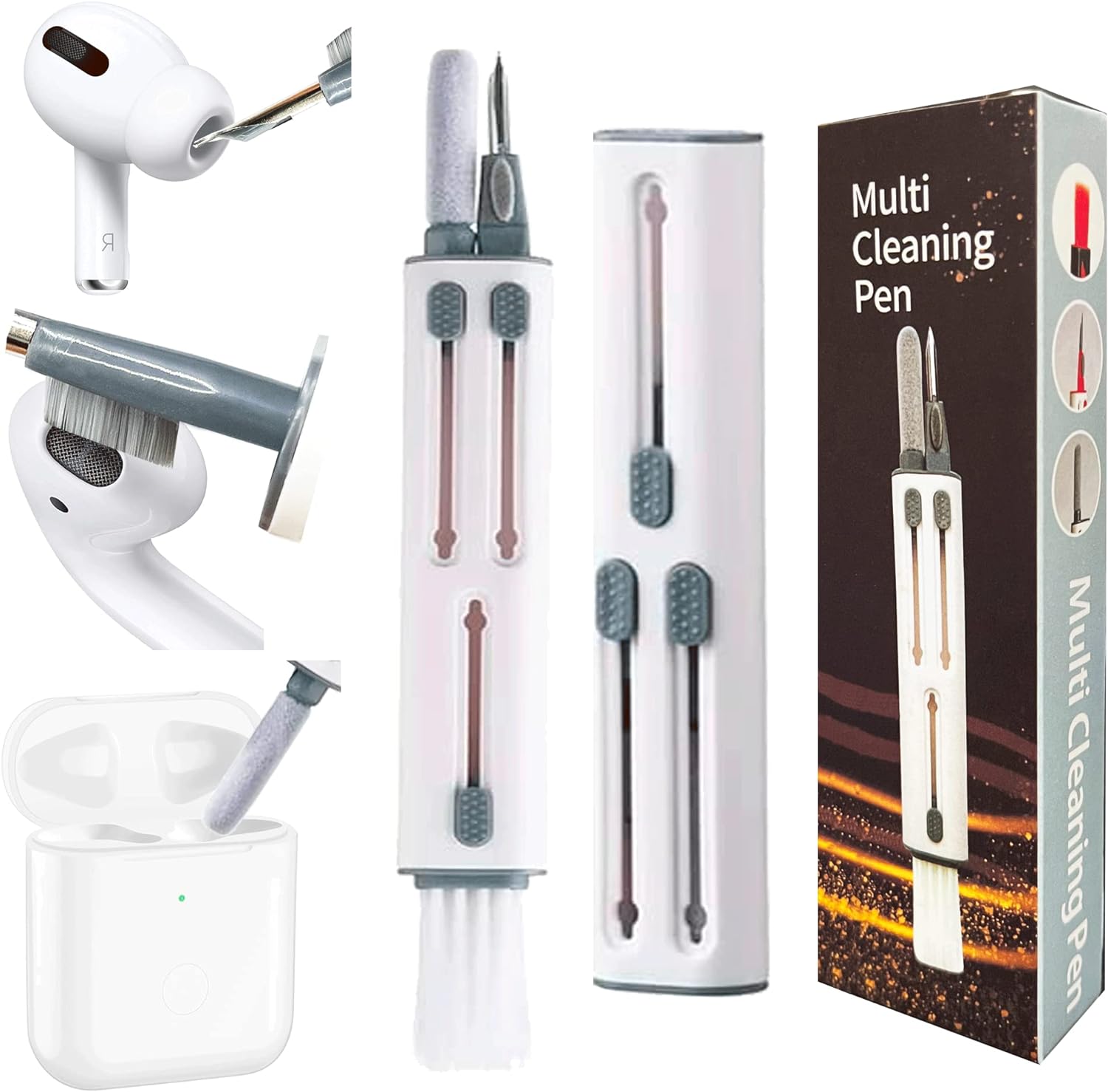 Multi Purpose Cleaning Brush Pen - ido.lk