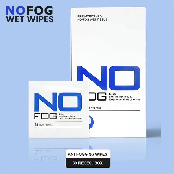 Anti-Fog Wet Tissue Wipes for Glasses - ido.lk