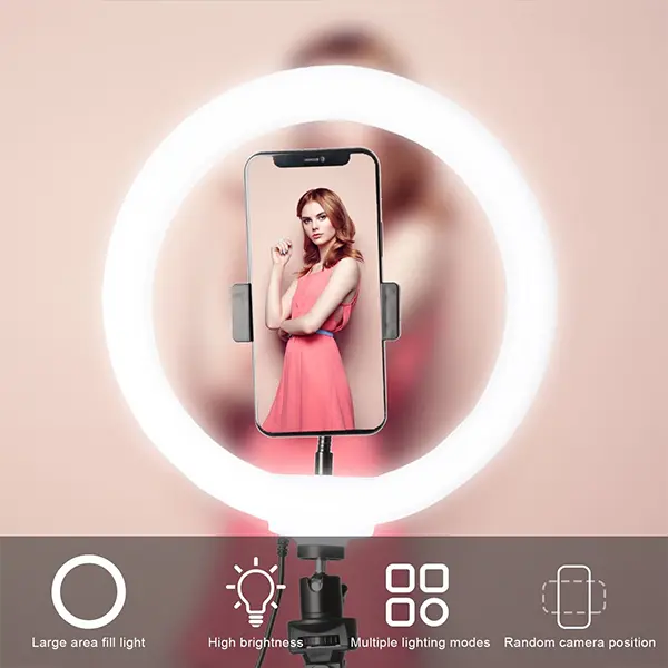 RGB Diamond Crystal Ring Light with Stand #Best Price - ido.lk