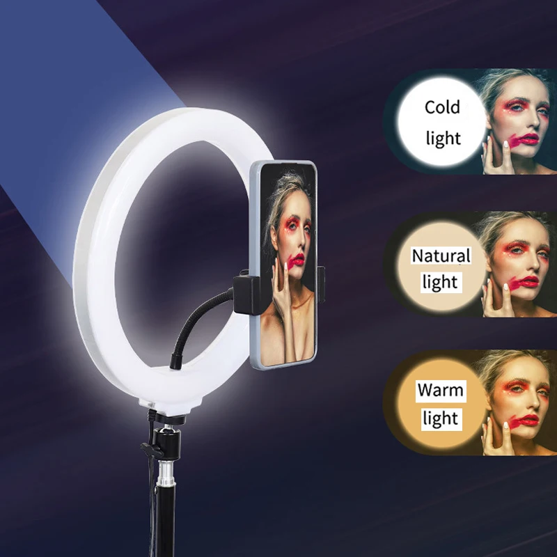 RGB Diamond Crystal Ring Light with Stand #Best Price - ido.lk